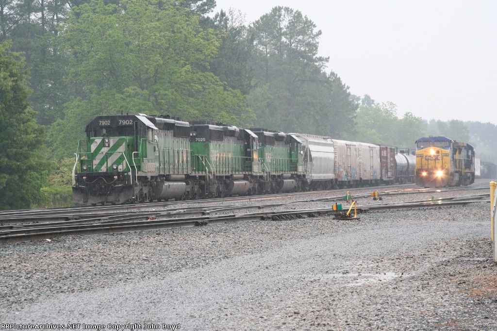 BNSF EMD trio at Maxwell Yard